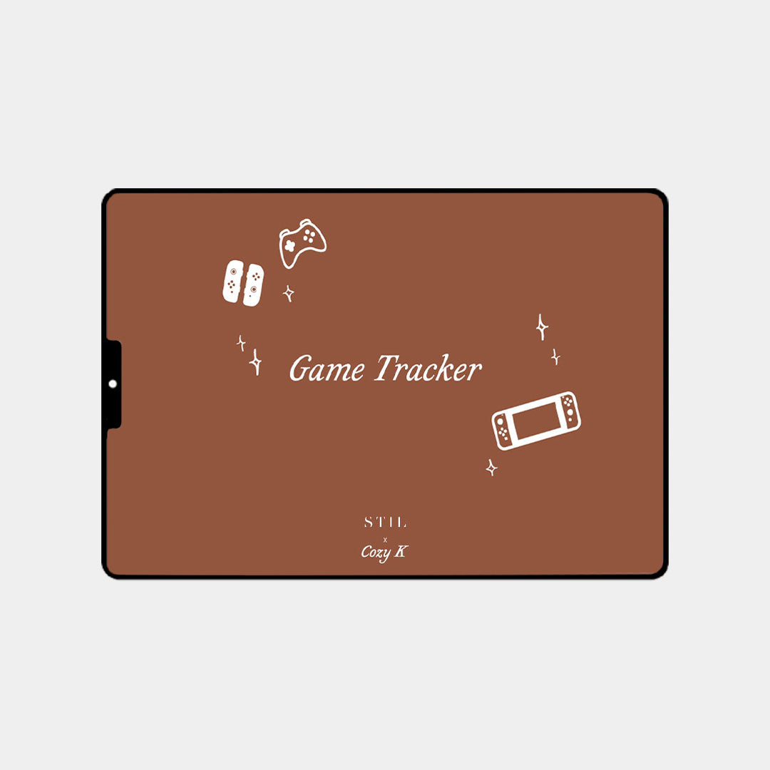 STIL x Cozy K Digital Game Tracker