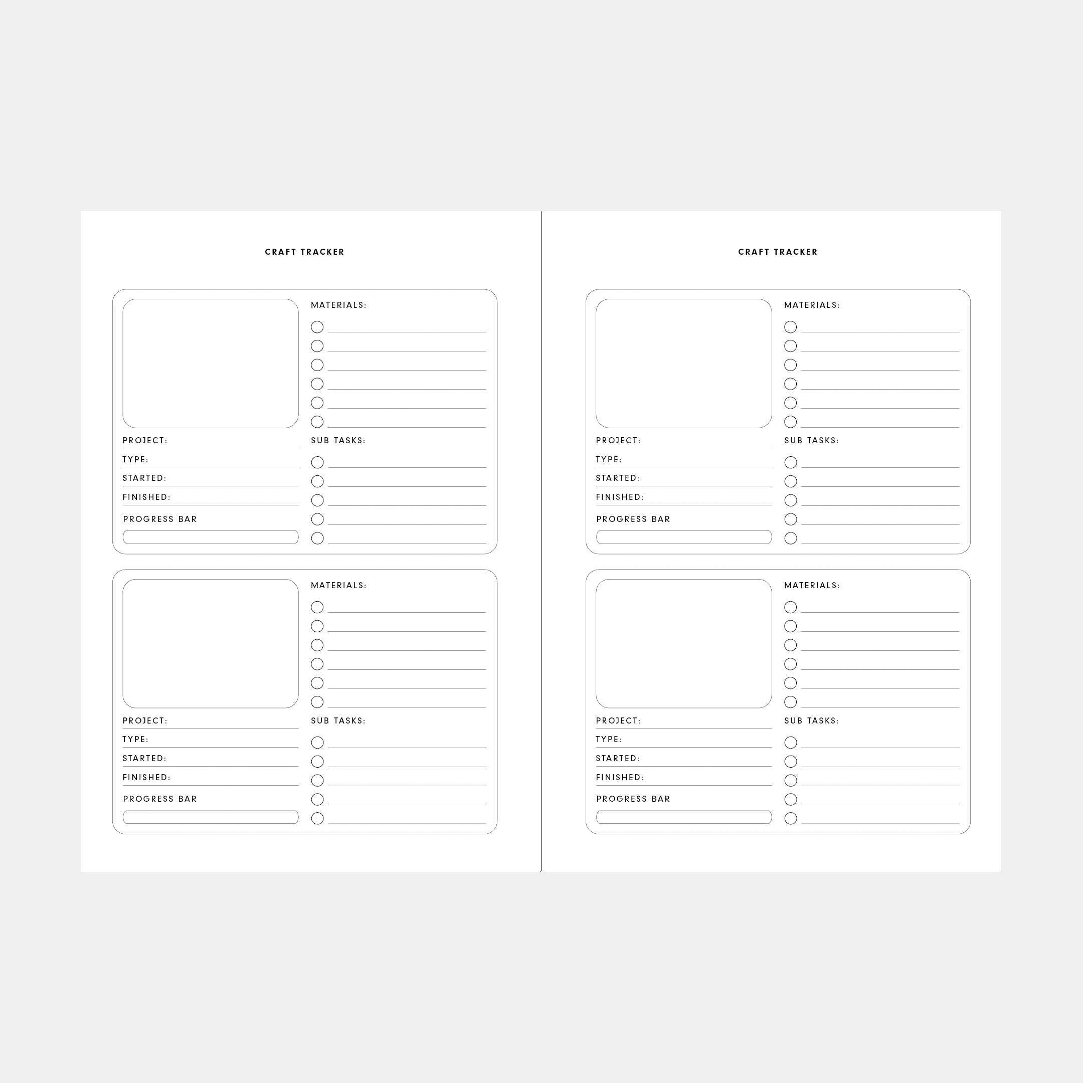 STIL x Cozy K Craft Tracker (6-Ring)
