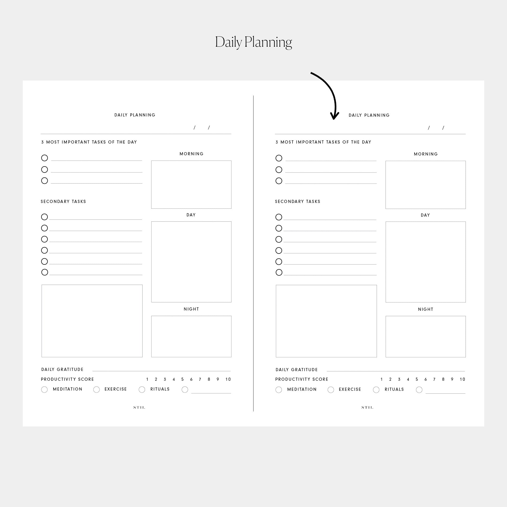Get It Done Planner Insert (6-Ring) – STIL