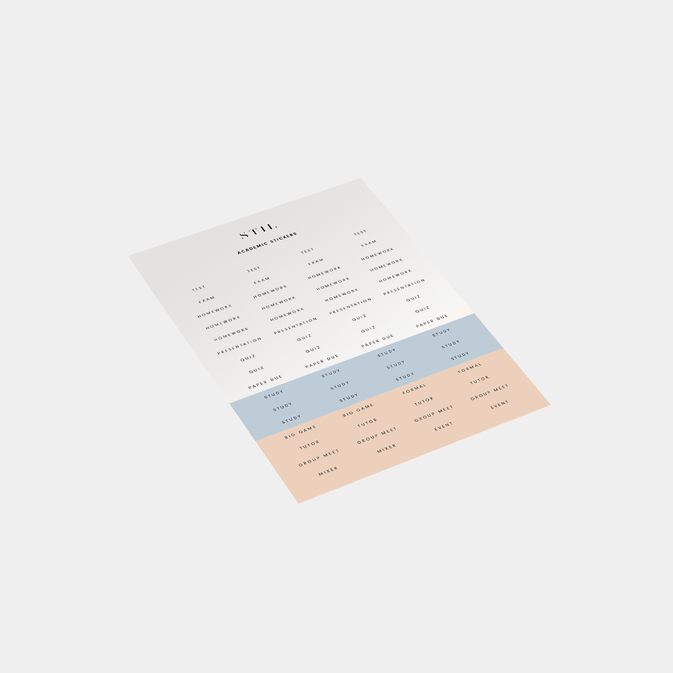 Academic Planner Stickers – STIL