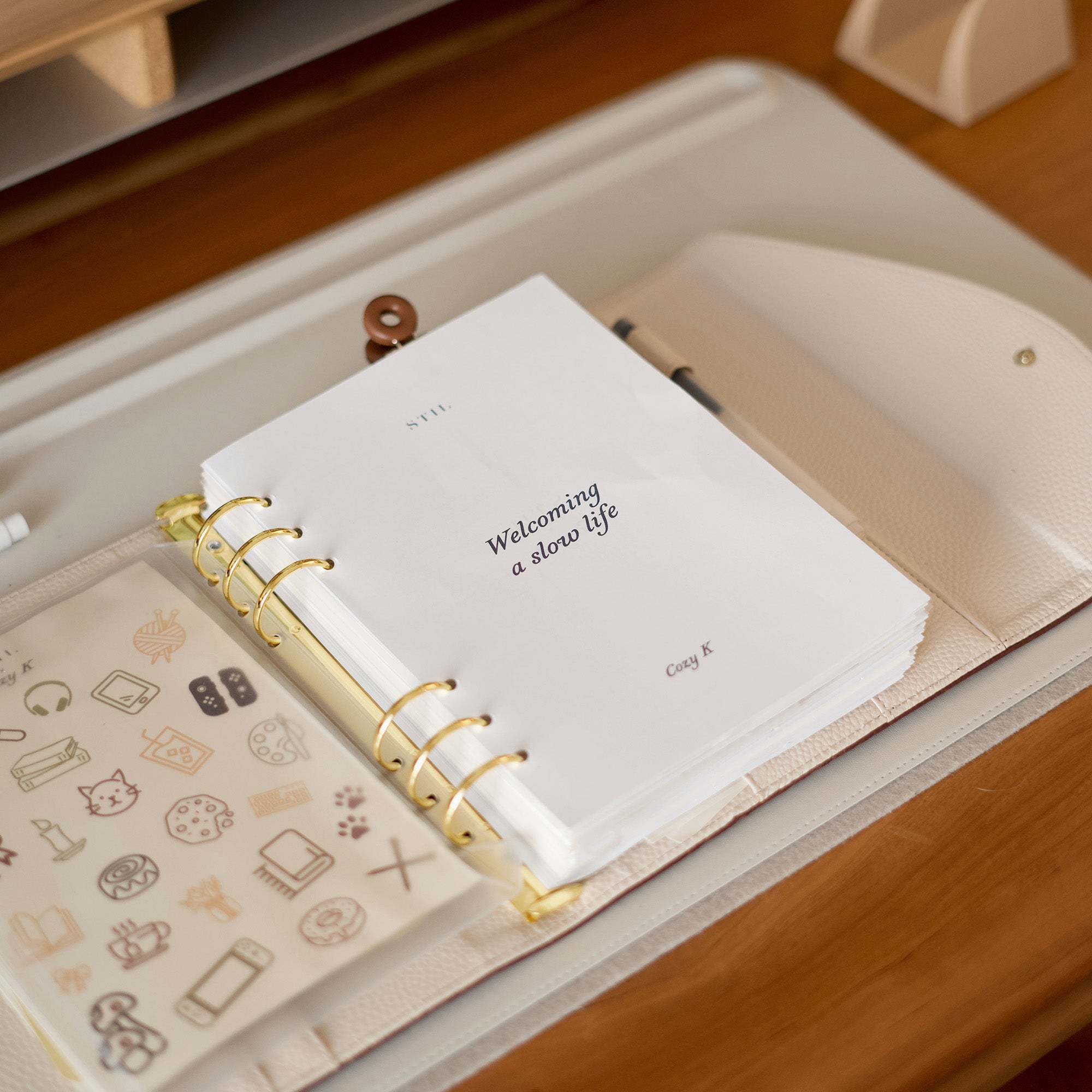 STIL x Cozy K Undated Planner (6-Ring)